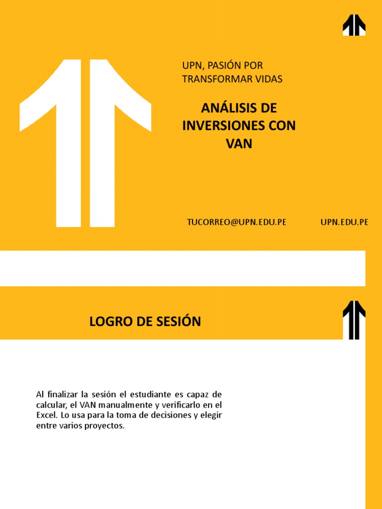 Análisis de Inversiones Van | PDF | Valor presente neto | Ciencias ...