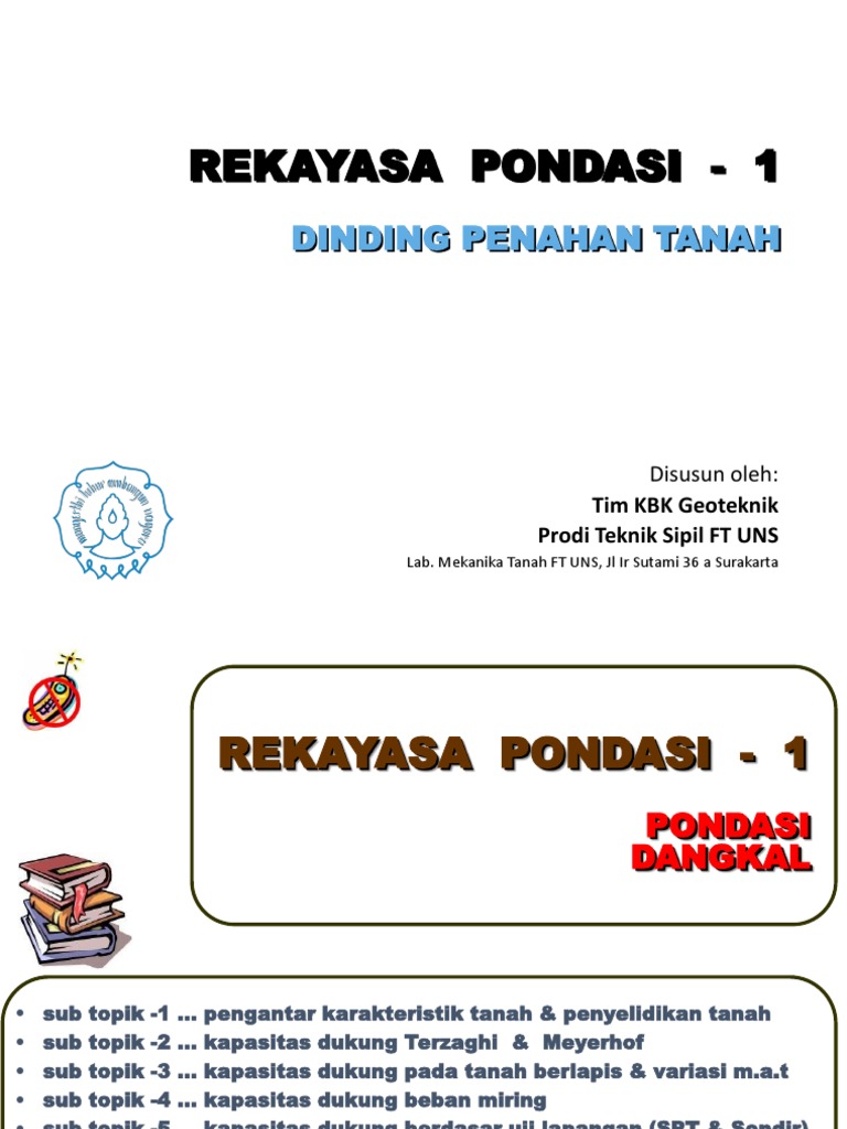 Contoh Rekayasa Pondasi | PDF