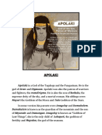 The Creation Story of Bathala | PDF | Mythology | Cultural Anthropology
