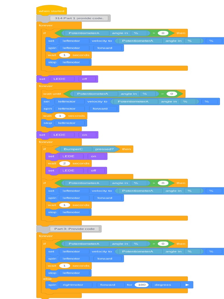 VEX LOOP Forever Porject | PDF
