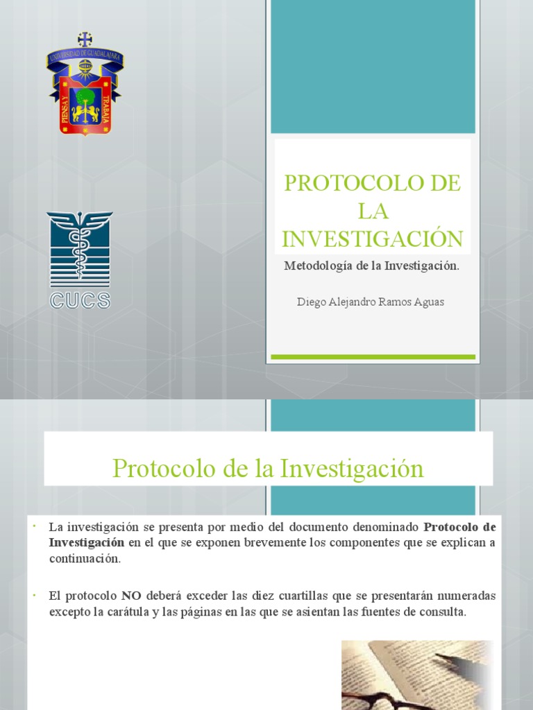 Protocolo de La Investigación | PDF