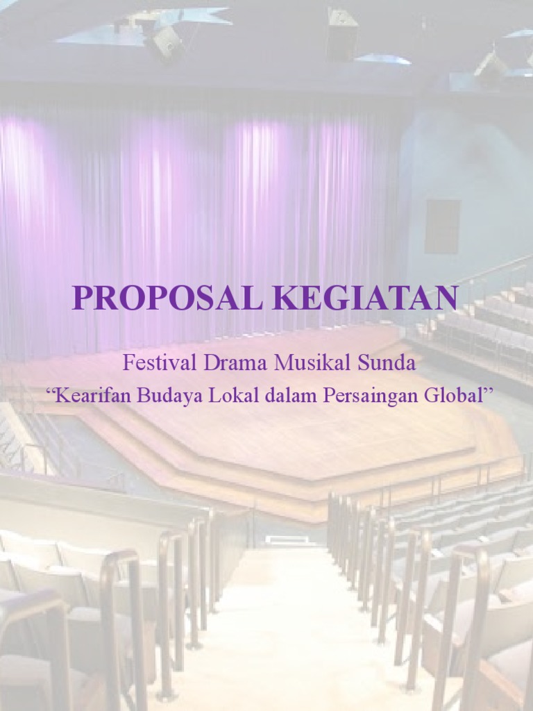 Festival Drama Musikal Sunda 2022 | PDF