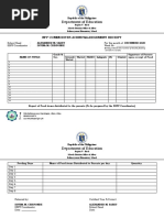 SBFP-Forms-1-6 (2024-2025) | PDF | Nutrition | Diet & Nutrition