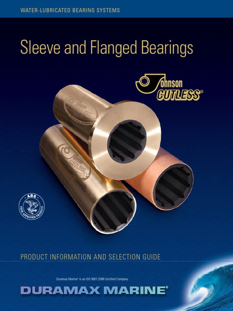 Johnson Cutless Catalog 1 | PDF | Bearing (Mechanical) | Lubricant