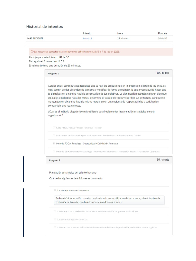 Quiz Primero Escenario 2 | PDF