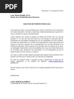 6 1 Modelo Carta Formal para Director - 24 | PDF | Business