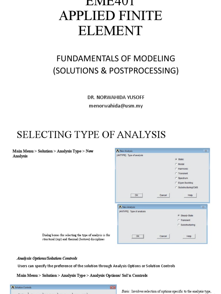 FEA Lecture 6 | PDF | Nonlinear System | Finite Element Method