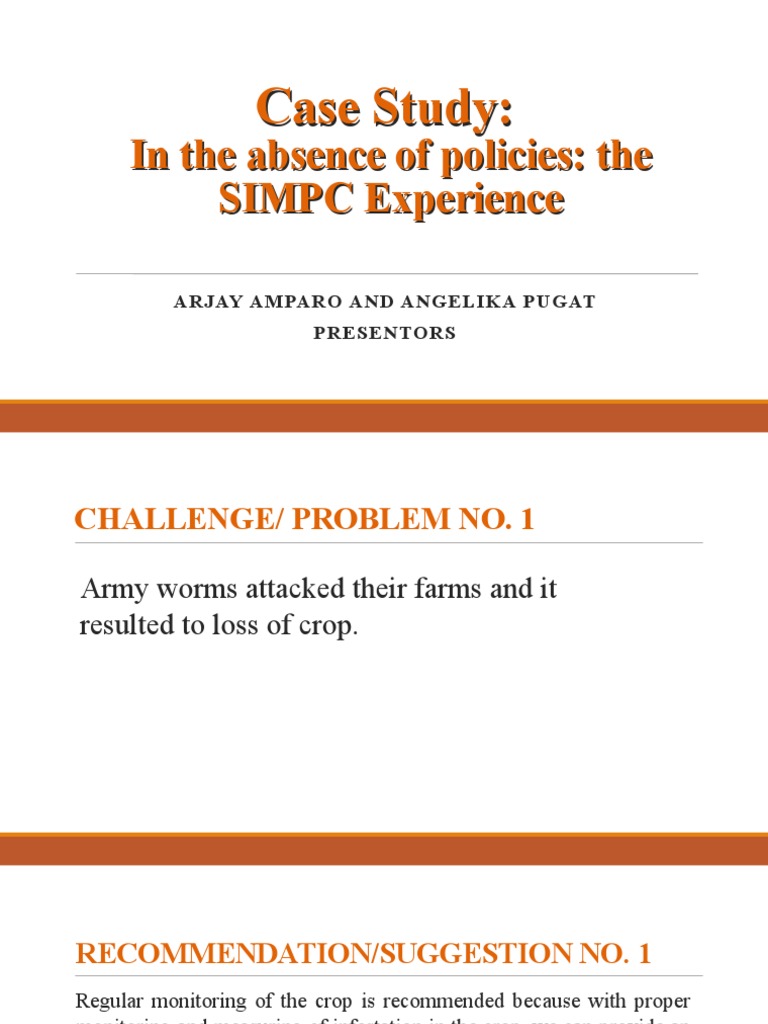 Activity#1 SIMPC Case | PDF | Agriculture | Onion