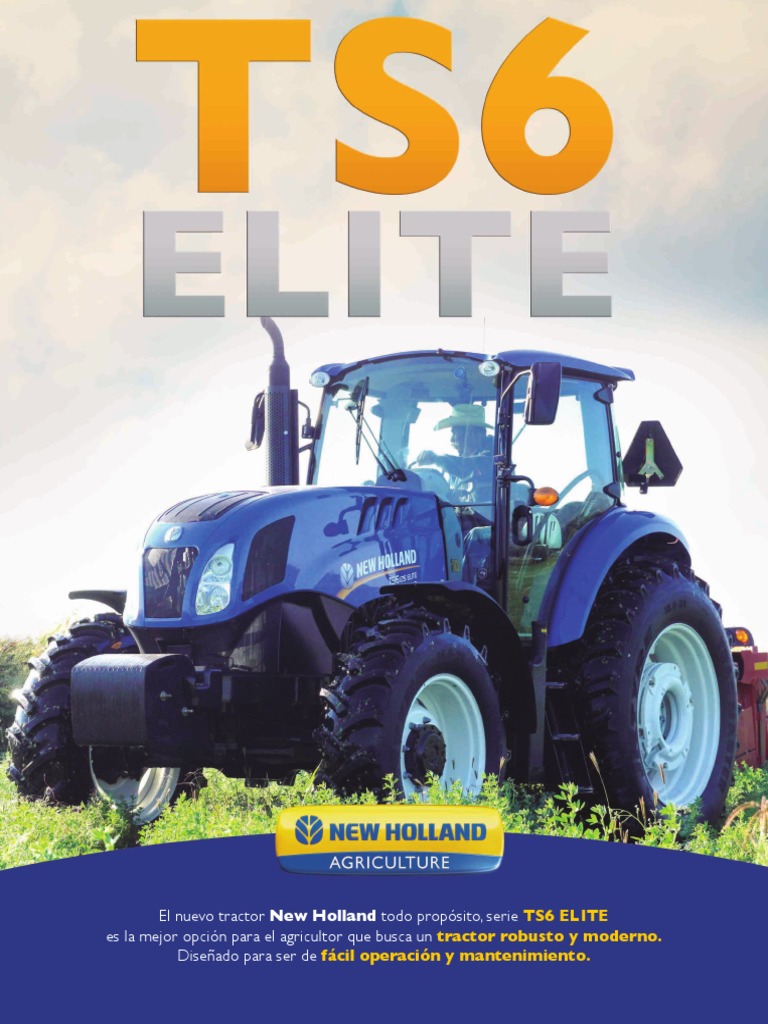 Tractor TS6 | PDF | Tracción en las cuatro ruedas | Factores humanos y ergonomía