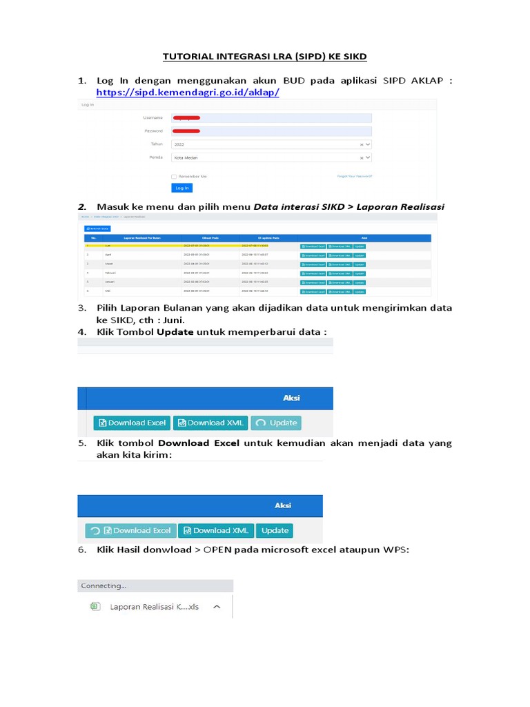 Panduan Integrasi SIPD ke SIKD | PDF | Komputer