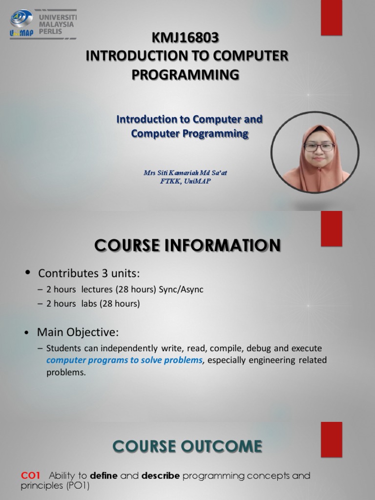 01 - Introduction To Computer and Algorithm | PDF