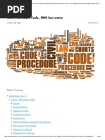 CPC - Important Topics, Sections and Orders | PDF | Lawsuit | Judgment ...