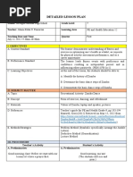 Detailed Lesson Plan in MSEP IV (PE) (Basic Dance Steps in 3 4 Rhythm ...