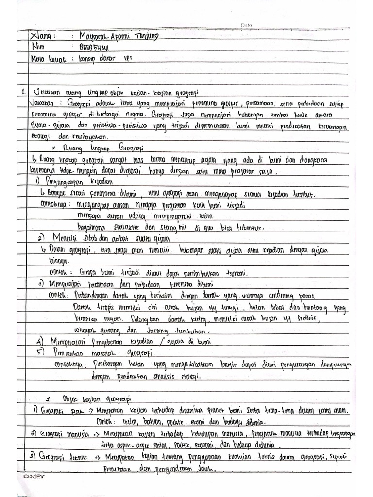 TT3 Konsep Dasar Ips | PDF