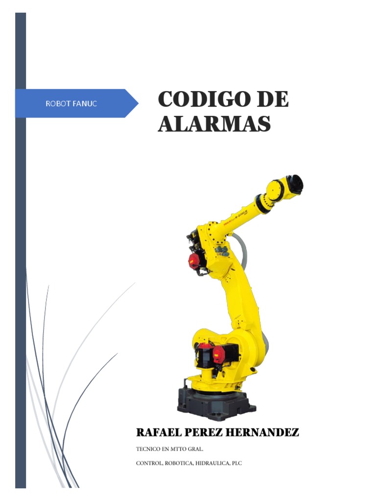 Codigo de Alarmas Robot Fanuc | PDF | Resistor | Robótica