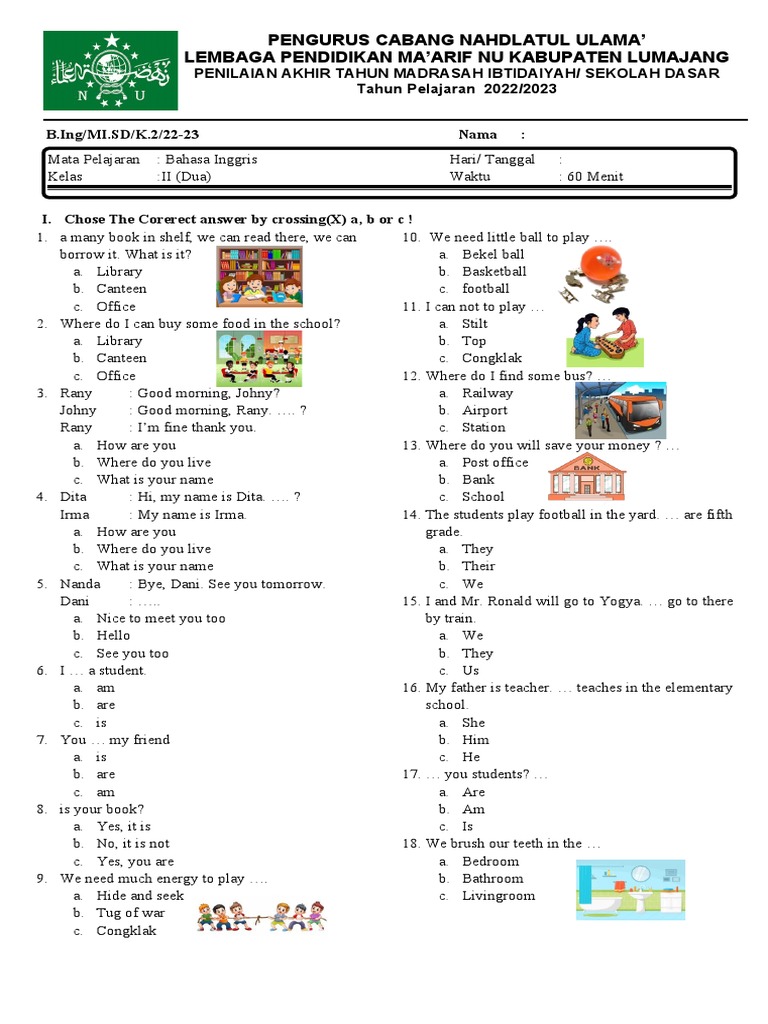 Bahasa Inggris Kelas 2 Pdf
