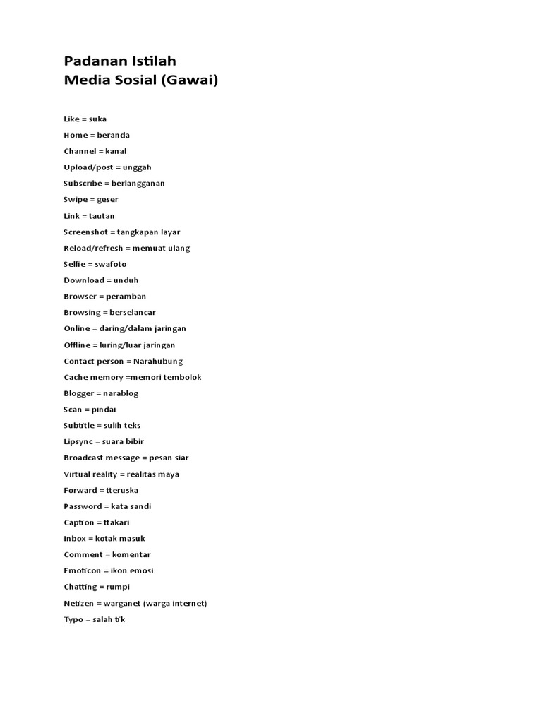 Padanan Kata | PDF | Rail Transport | Transport