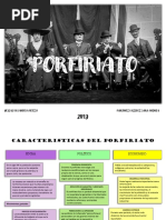 Características del Porfiriato Mexicano | PDF | México | Teorías políticas