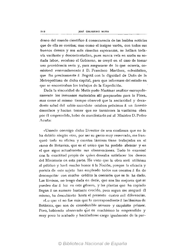 Expedición Botánica de Mutis en Bogotá | PDF | Misa (liturgia)