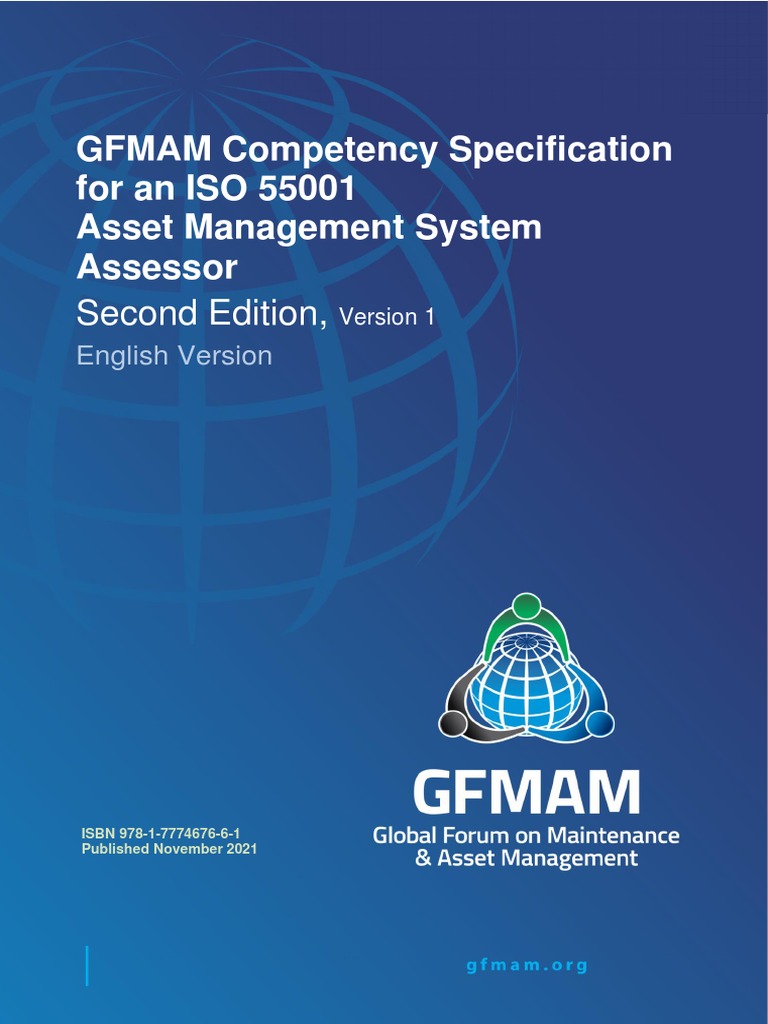GFMAM Competency Specification English Second Edition | Download Free ...