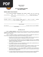 Study Leave Contract | PDF | Notary Public | Public Law