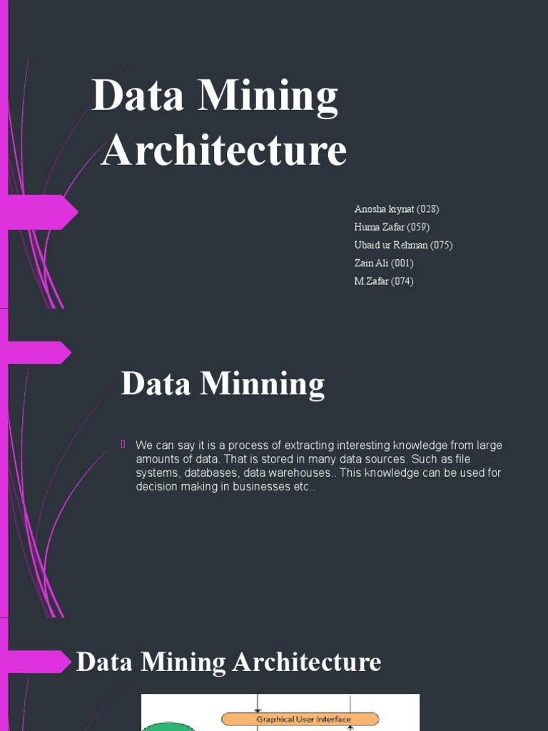 Data Mining Architecture | PDF