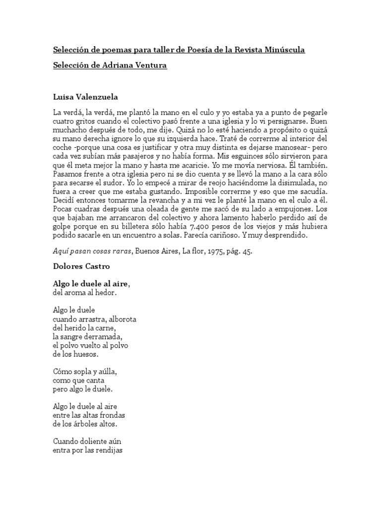Poemas Selectos | PDF | Novela negra, policíaca y suspenso | Poesía