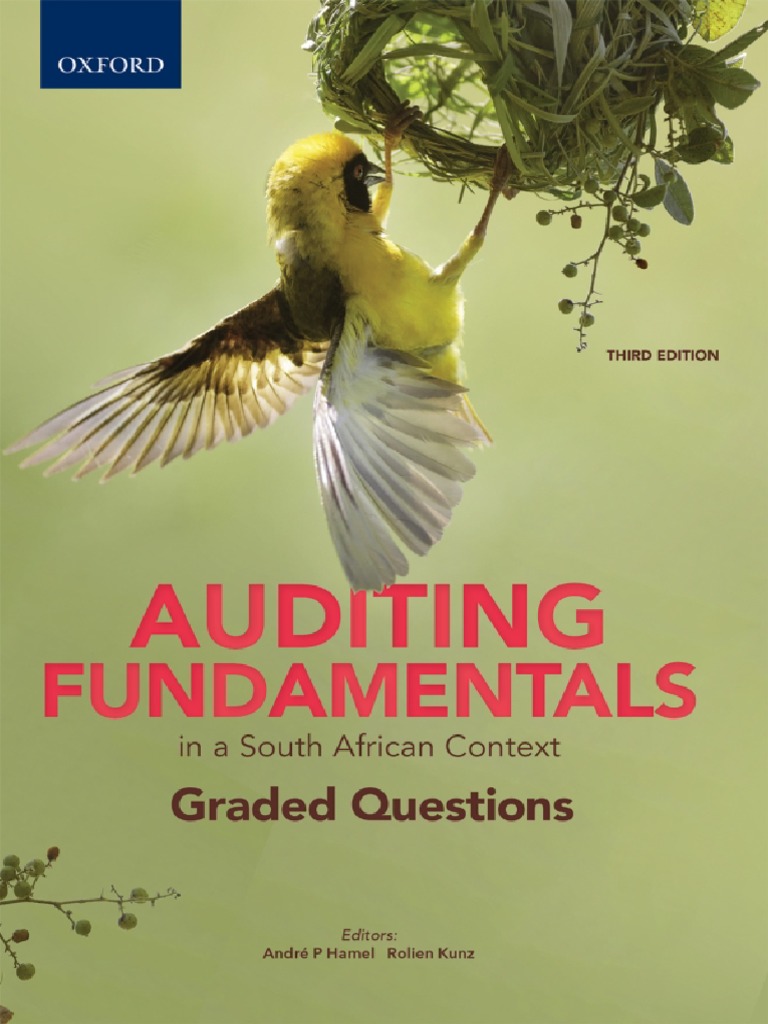 Auditing Fundamentals in A South African Context Graded Question ...