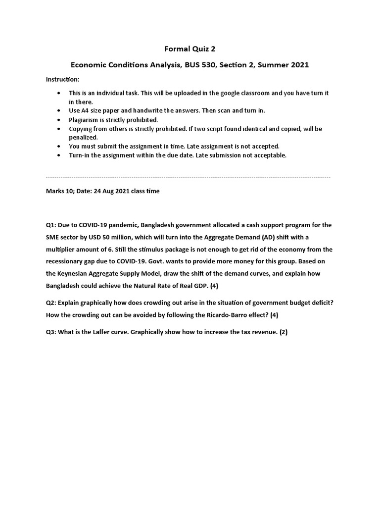 Formal Quiz 2 | PDF | Career & Growth | Business