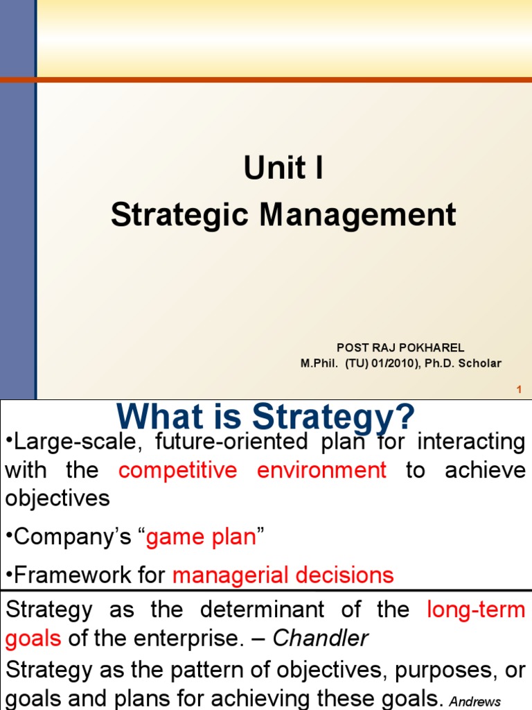 Operation Management-BBA-Chapter 1 | PDF | Strategic Management ...