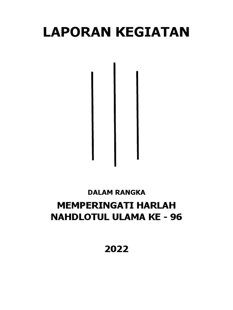 Laporan Kegiatan Harlah | PDF