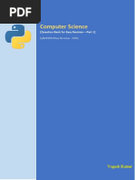 Question Bank Class Xi Computer Science | PDF | Computer Science | Software Engineering