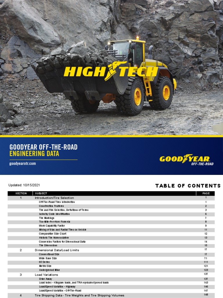 Otr Goodyear | PDF | Tire | Vehicles