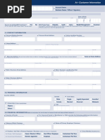 A4 ATM Debit Card Form | PDF | Debit Card | Computing