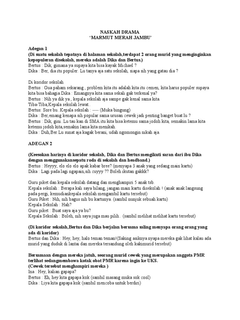 Naskah Bahasa Indonesia4 | PDF