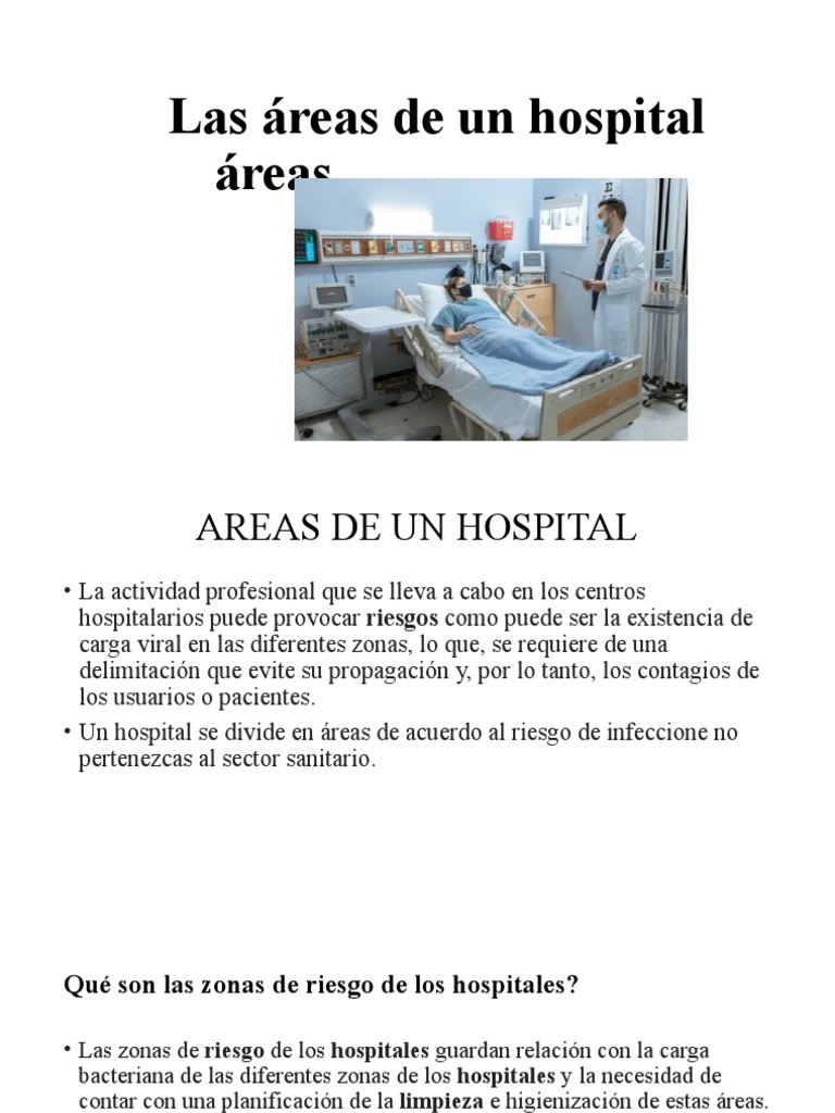Las Áreas de Un Hospital Áreas de Un | PDF | Herida | Hospital Las Áreas de Un Hospital Áreas de Un | PDF | Herida | Hospital