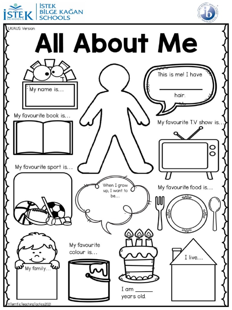 AllAboutMeWorksheet | PDF