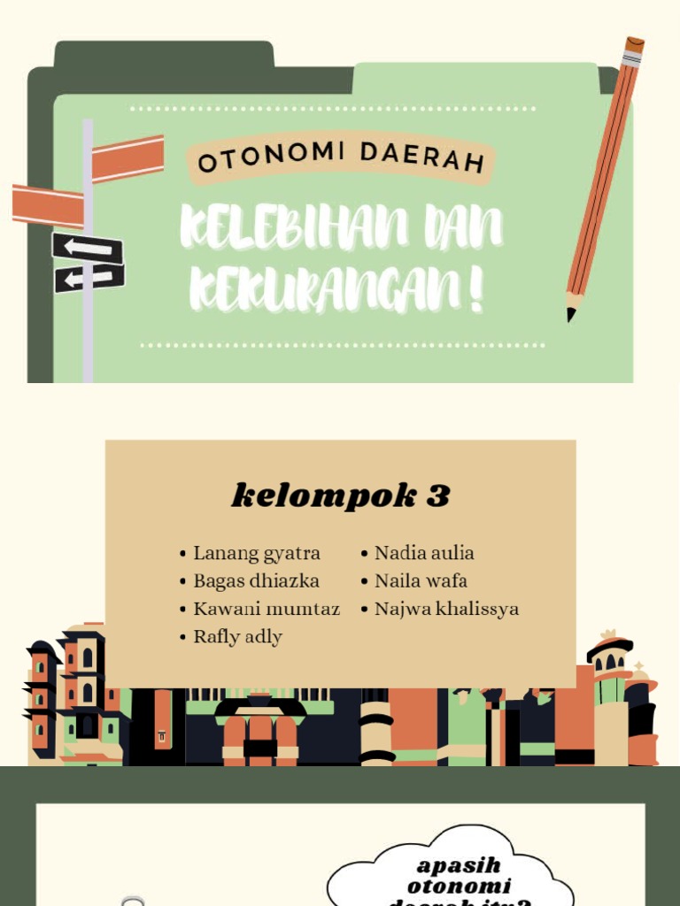 PKN Kel 4 Otonomi Daerah | PDF