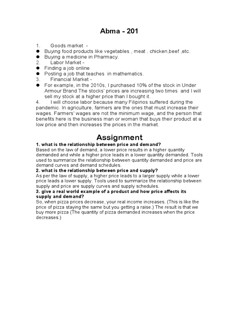 Abma - 201 Economics | PDF
