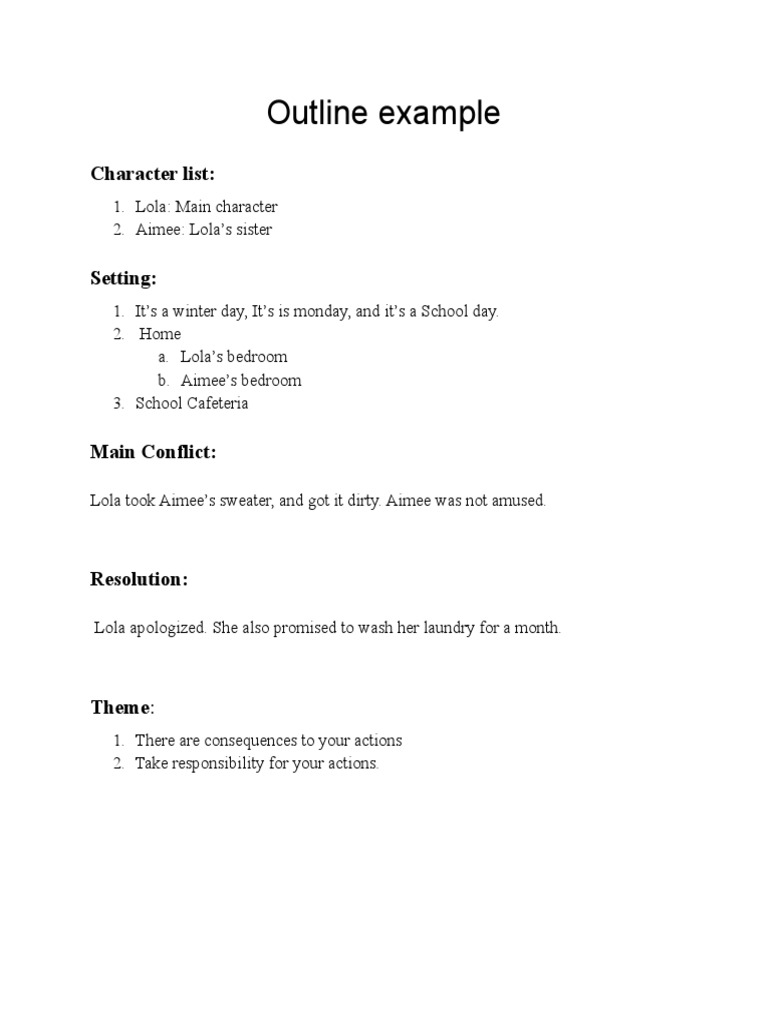 Comic Strip Outline by Jemmalyn Deomania | PDF | Language Arts ...