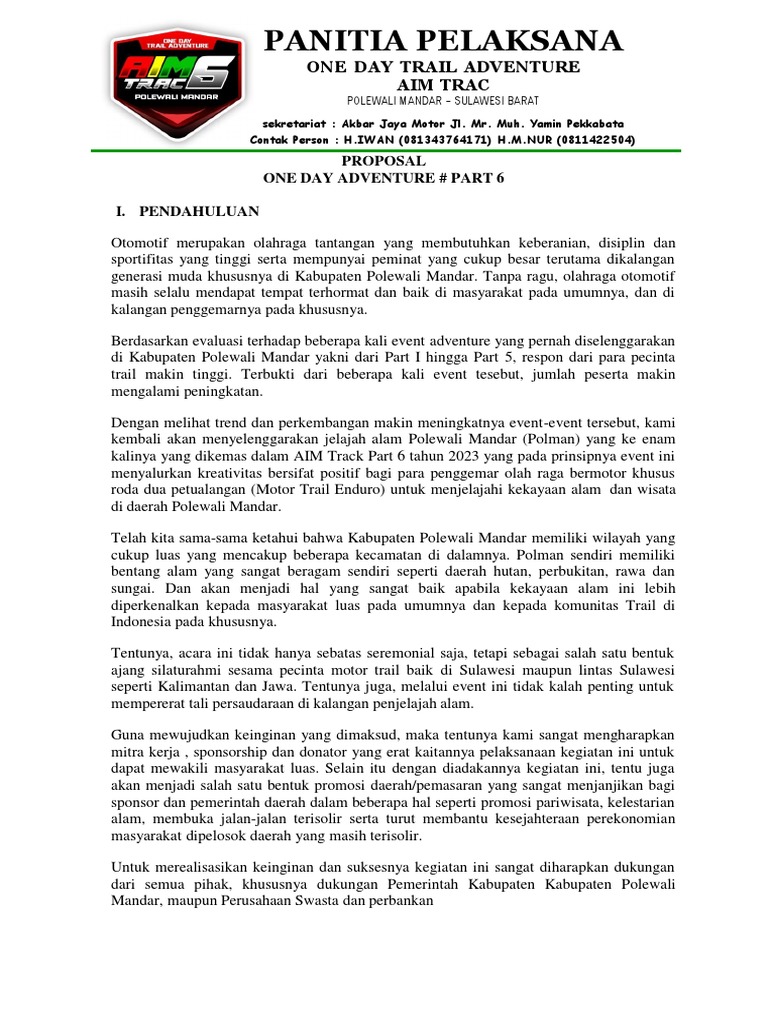 Proposal Aim 2023 | PDF