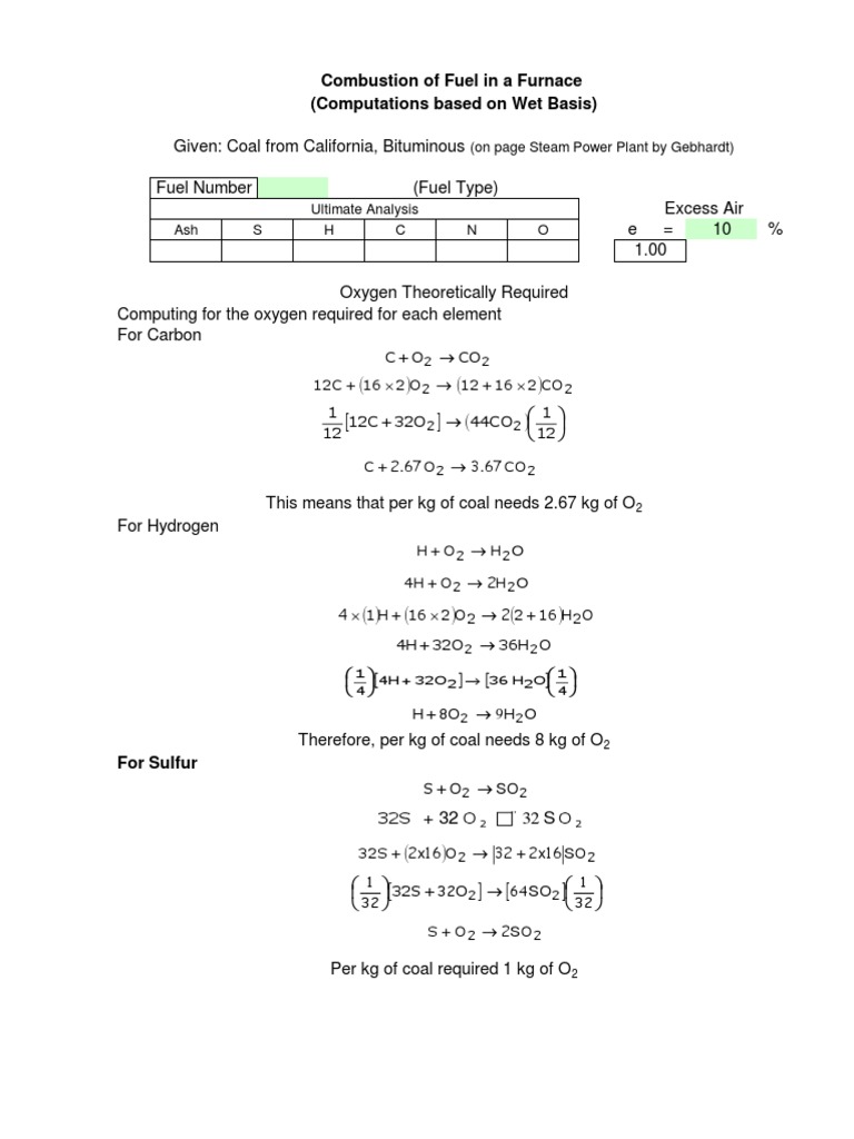 Combustion | PDF | Combustion | Coal