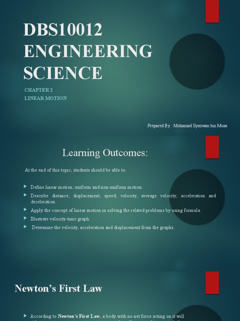 Chapter 2 Linear Motion | PDF | Acceleration | Velocity