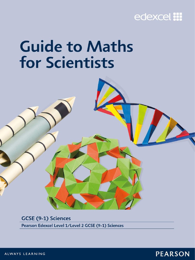 Guide To Maths For Scientists | PDF | Percentage | Ratio