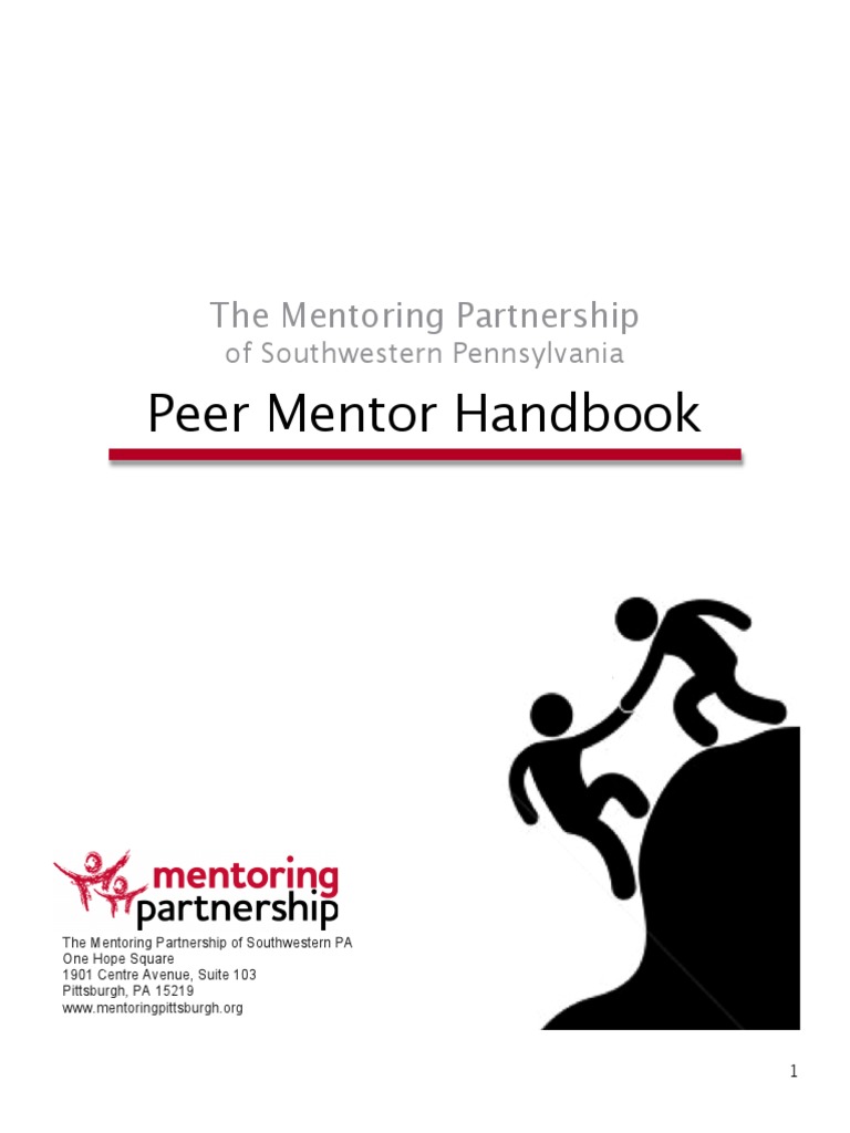 Peer Mentoring Handbook | PDF | Mentorship | Self Esteem