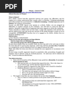 Student Handout For Lincoln Douglas Debate Format | PDF | Epistemology ...