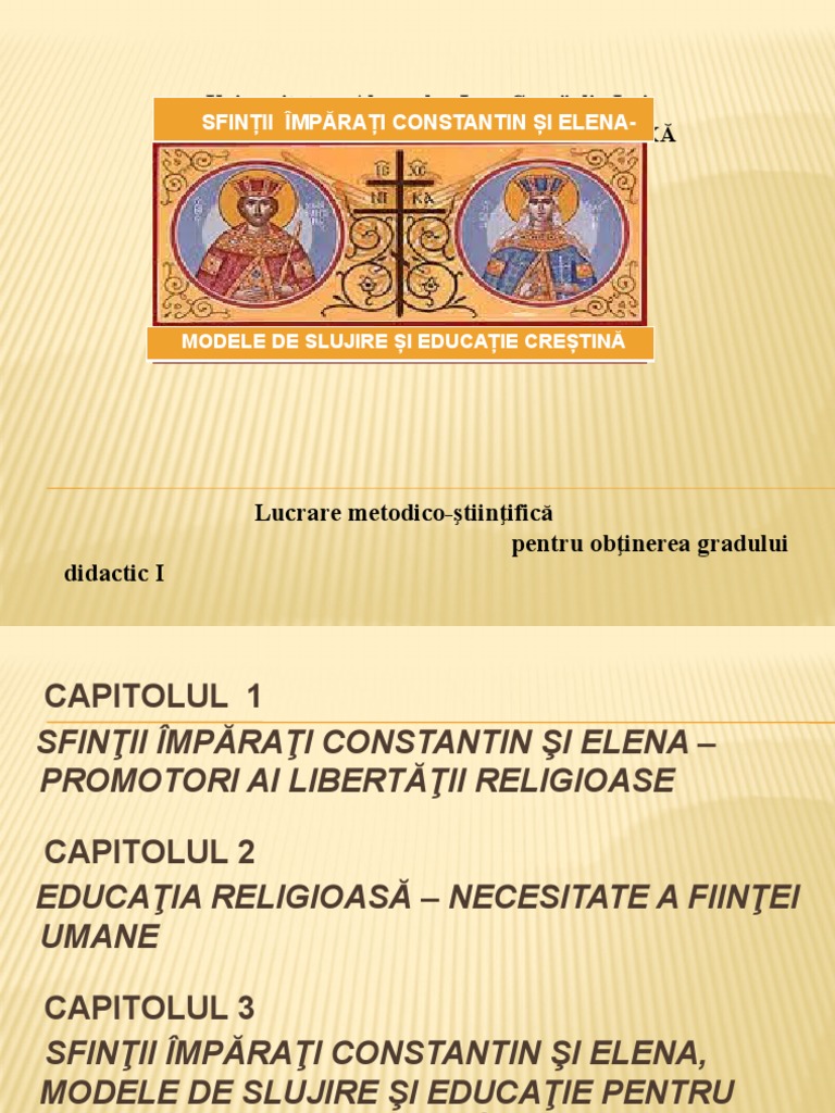 Proiect PRIMELE SECOLE DE CRESTINISM | PDF