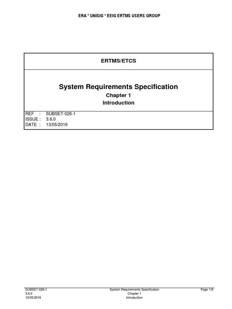 SUBSET-026-1 v360 | PDF | Systems Engineering | Computer Engineering