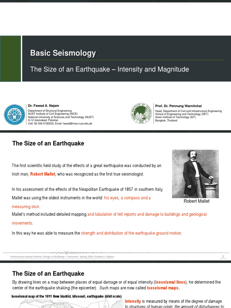 Intensity and Magnitude | Download Free PDF | Moment Magnitude Scale ...