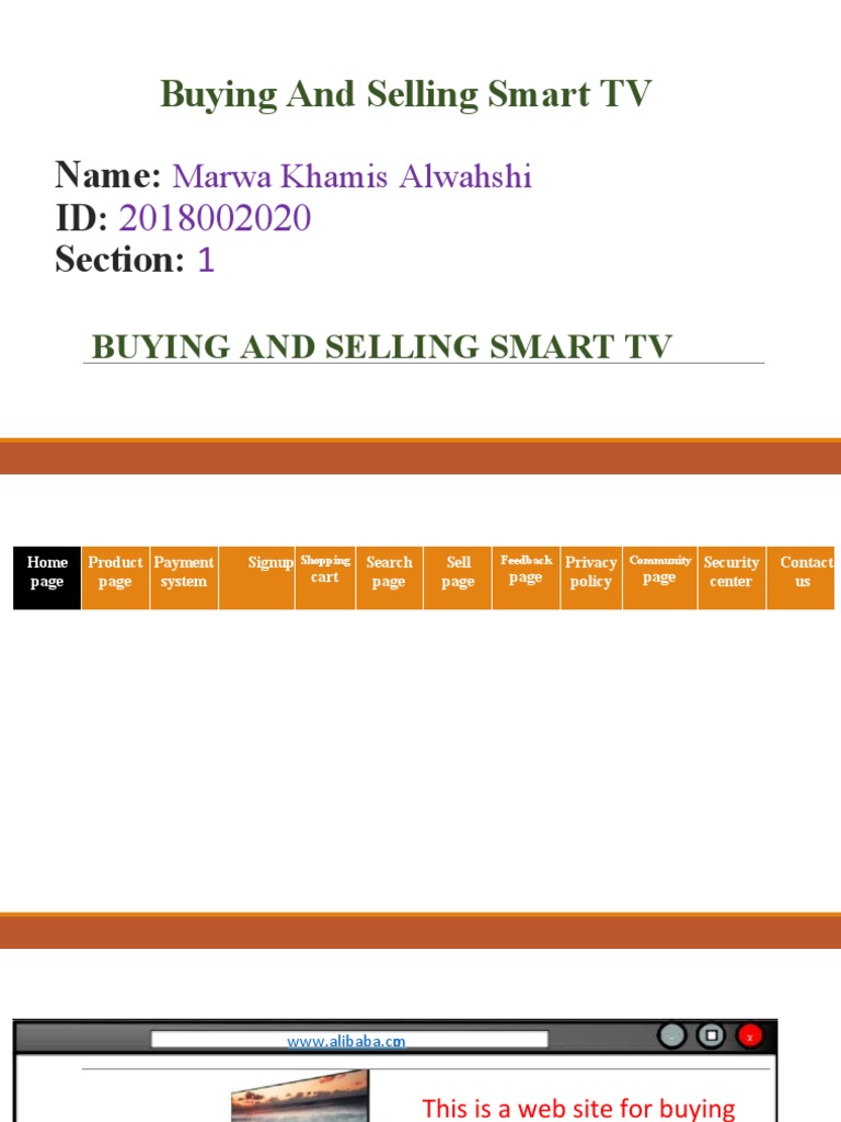 Buying and Selling Smart TV | PDF | Privacy | Payments